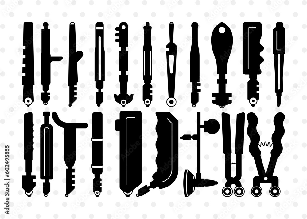 Glass Cutter Silhouette, Glass Cutter SVG, Cutting Tool Svg, Glass ...