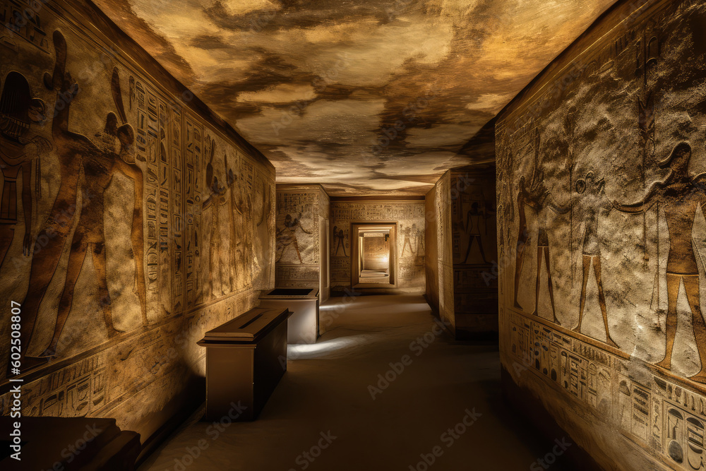 Inside the secret tombs of Egyptian Pharaohs. Inaccessible to the public Egypt pyramid interiors ...