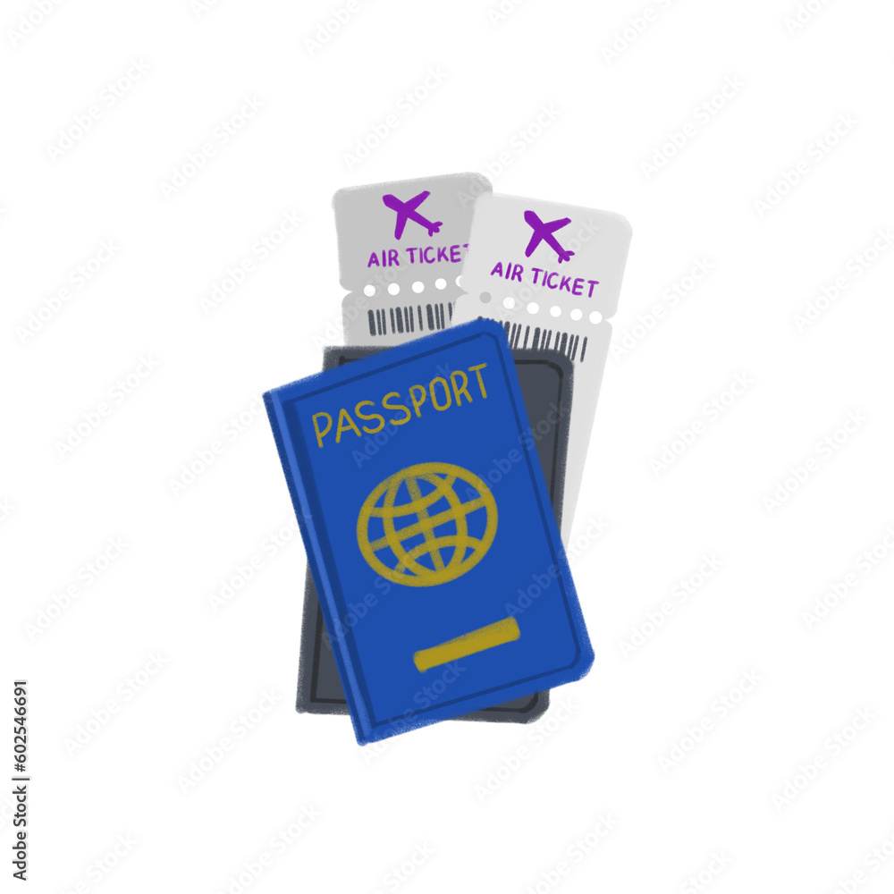 여권 일러스트 Stock Illustration | Adobe Stock