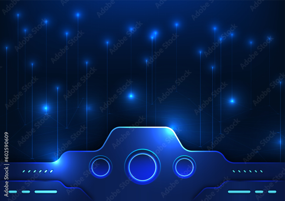 Modern technology control screen background It is a screen suitable for ...