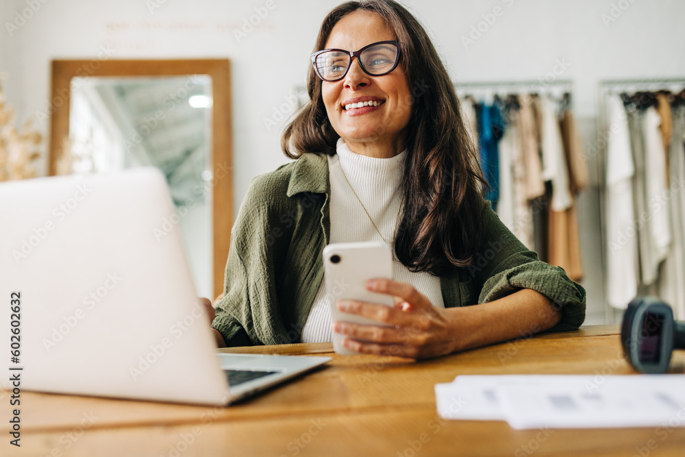 Small business management made easy: Clothing store owner uses ...