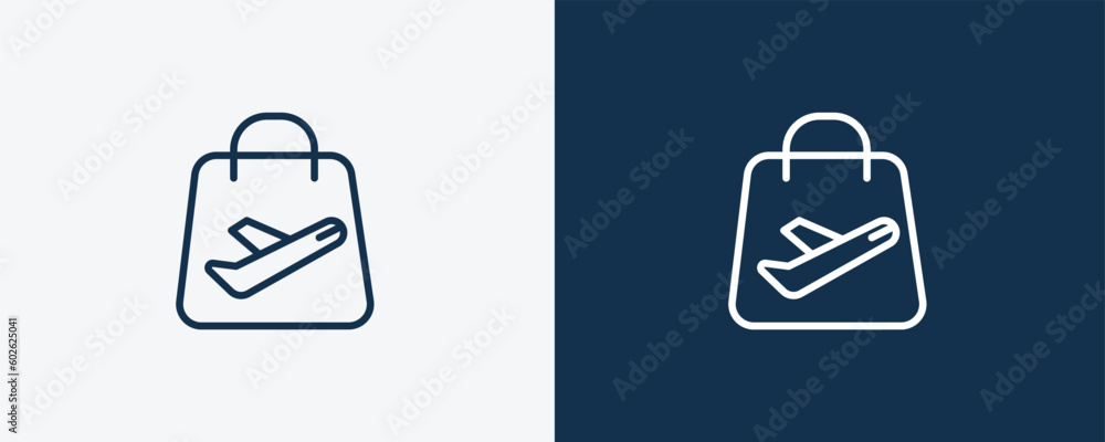 duty free icon. Outline duty free icon from delivery and logistics ...