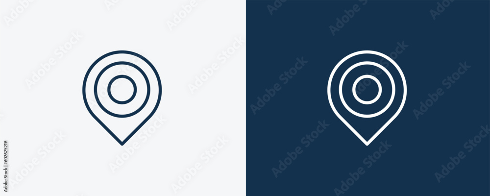 arrival icon. Outline arrival icon from delivery and logistics ...