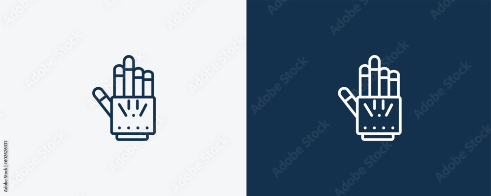 exoskeleton icon. Outline exoskeleton icon from ai and future ...