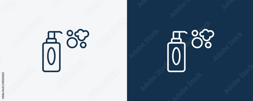 shampoo bottle icon. Outline shampoo bottle icon from beauty and ...
