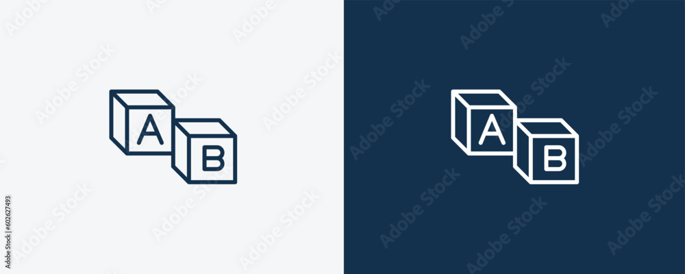 creche icon. Outline and filled creche icon from education and science ...