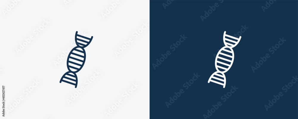dna structure icon. Outline dna structure icon from automation and high ...