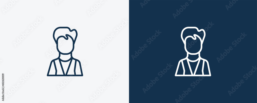 valet icon. Outline valet icon from hotel and restaurant collection ...