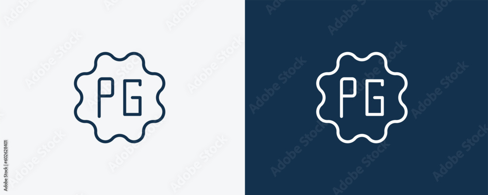 parental guidance sign icon. Outline parental guidance sign icon from ...
