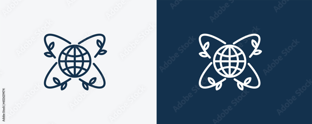global awareness icon. Outline global awareness, global icon from ...