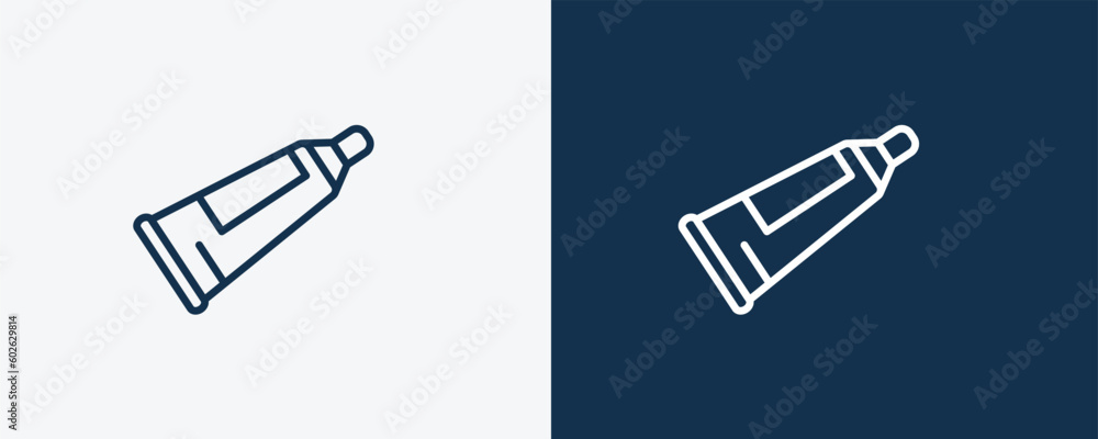 toothpaste icon. Outline toothpaste, hygiene icon from cleaning ...