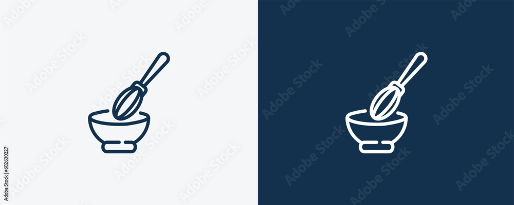 manual mixer icon. Outline manual mixer icon from restaurant collection ...
