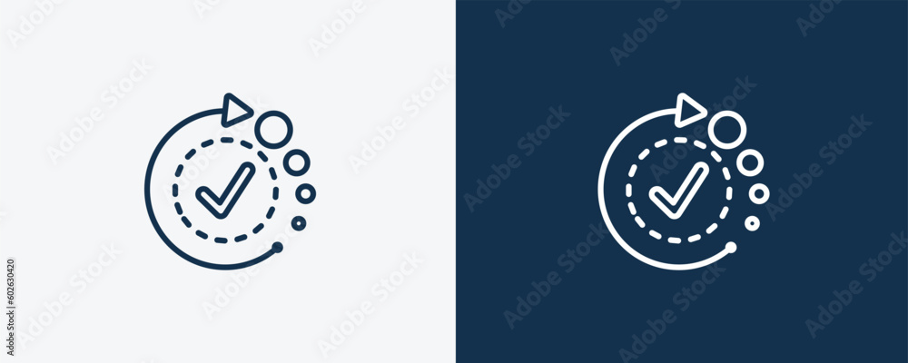 availability icon. Outline availability icon from artificial ...