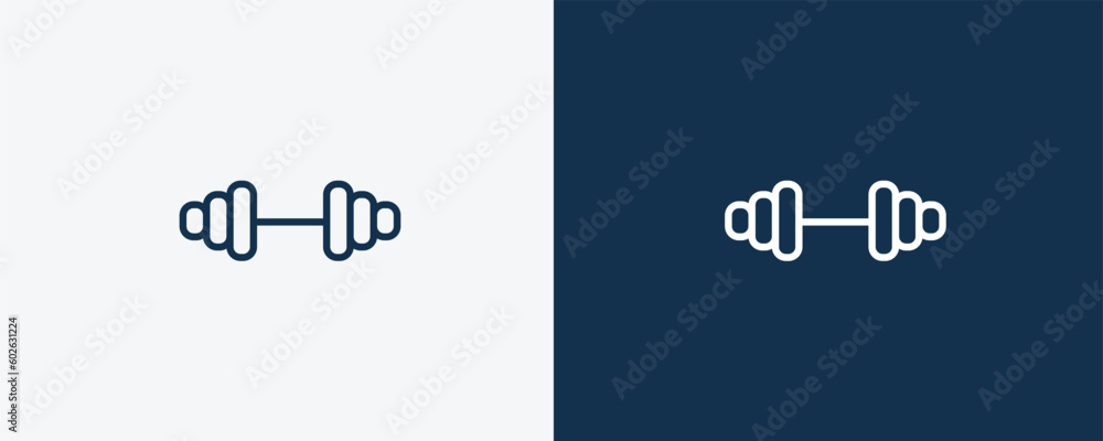 gym weight icon. Outline gym weight icon from sport and game collection ...