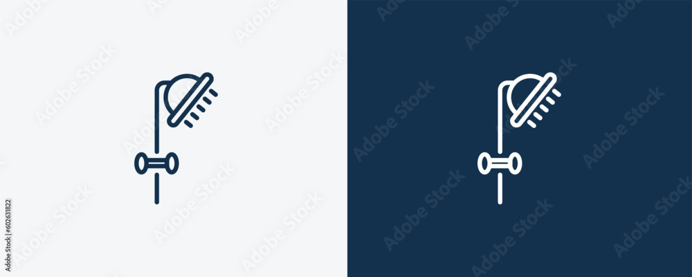 douche icon. Outline douche icon from Hygiene and Sanitation collection ...