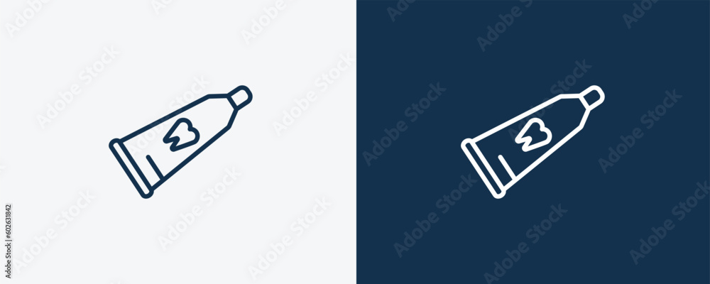 tooth paste icon. Outline tooth paste icon from Hygiene and Sanitation ...