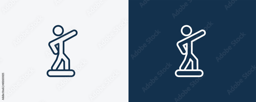 blessed human icon. Outline blessed human icon from feeling and ...