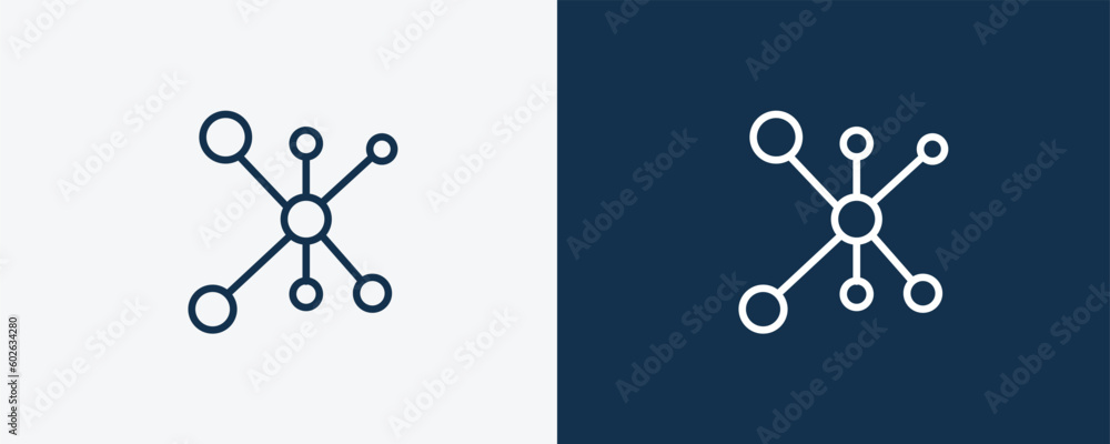 cells in a circle icon. Outline cells in a circle icon from medical and ...