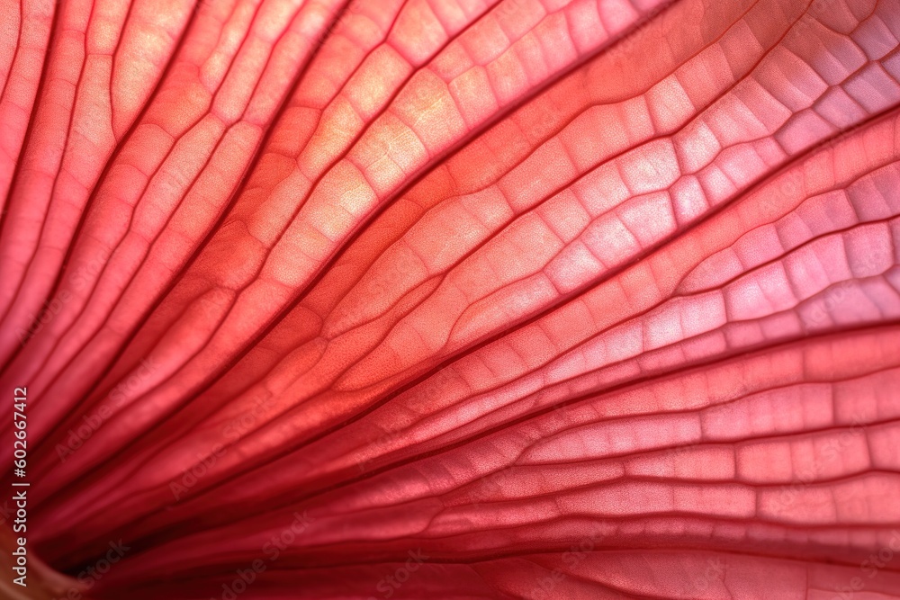 Backlit of red onion skin showing lines and natural patterns, beautiful ...