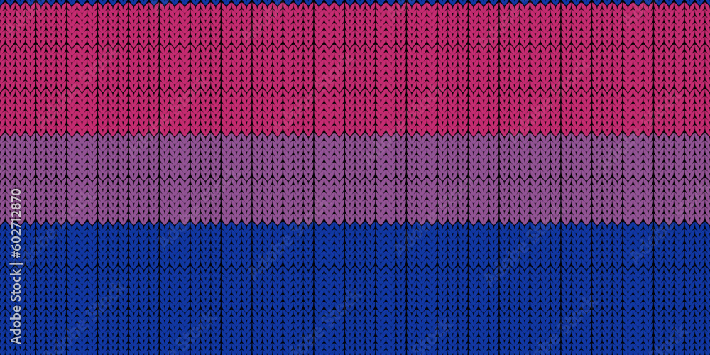 Bisexual Flag. Pride flag illustration. Lgbt community symbol in ...