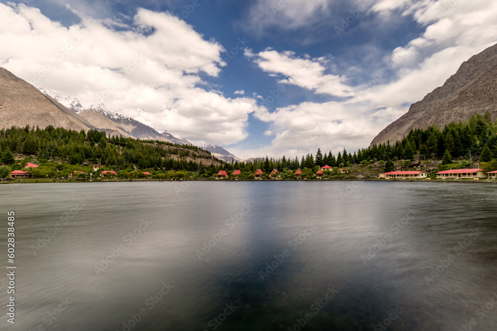 Long exposure of Lower Kachura or Shangrila Lake: Immerse in the ...