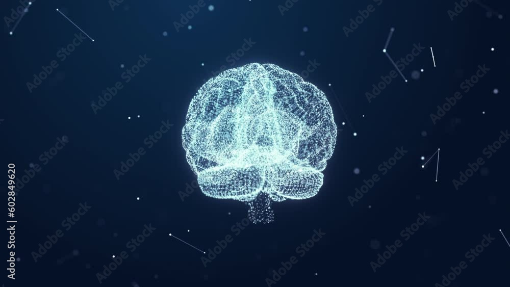 Artificial intelligence concept. Artificial intelligence with neural ... Artificial intelligence concept. Artificial intelligence with neural ...