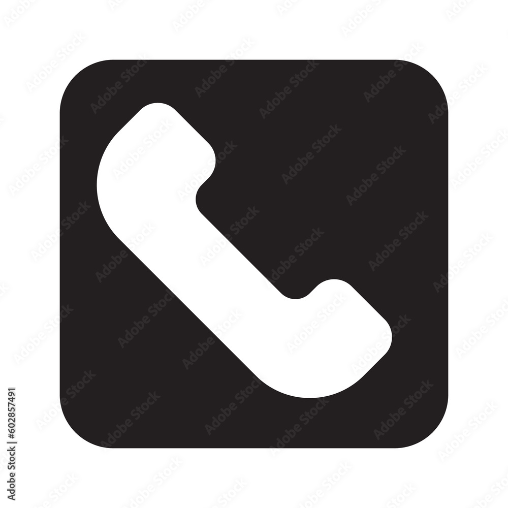 Telephone Call Icon Black and White Phone Call Accept Button,Telephone ...