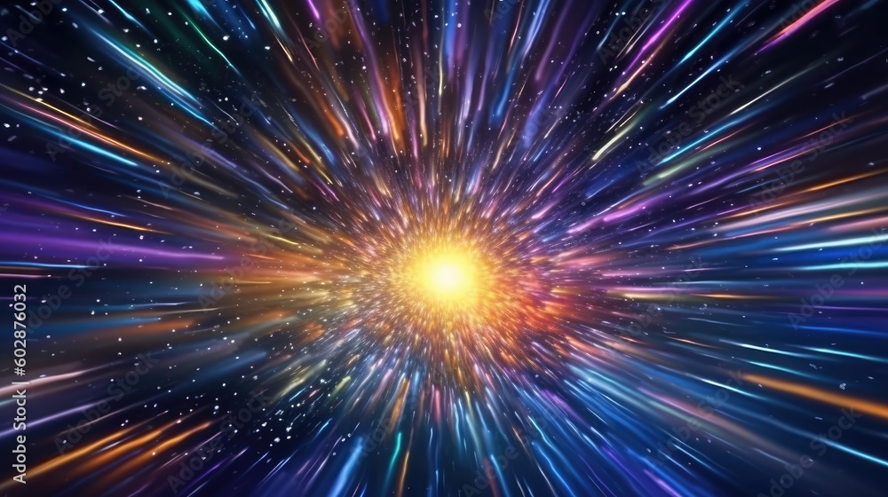 Abstract Hyperspeed illustration overlay motion background , digital ...