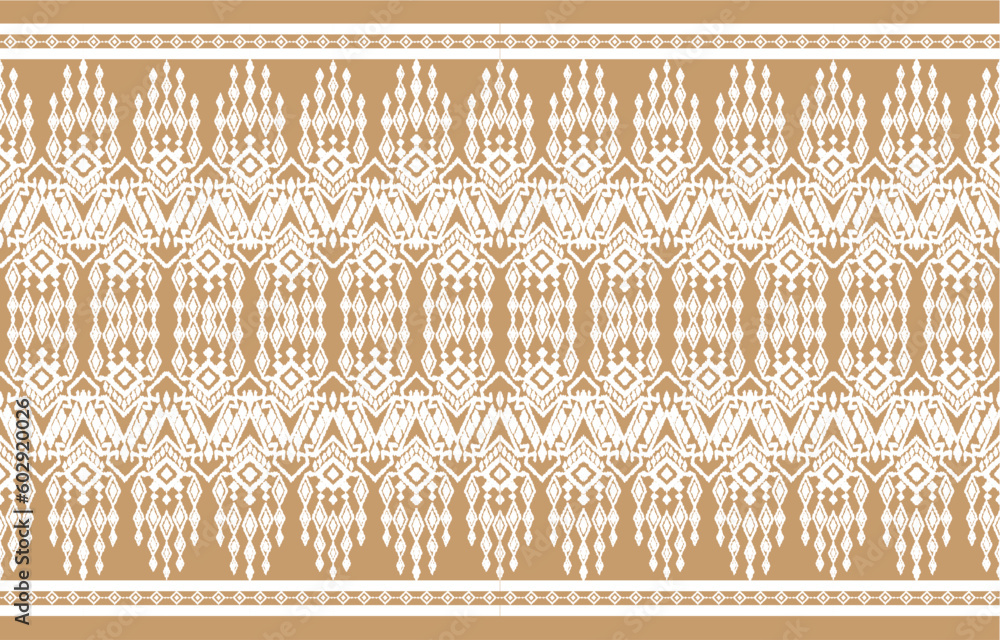 Thai pattern figure tribal Thai geometric ethnic oriental pattern ...