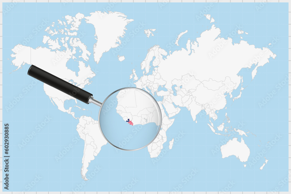 Liberia World Map