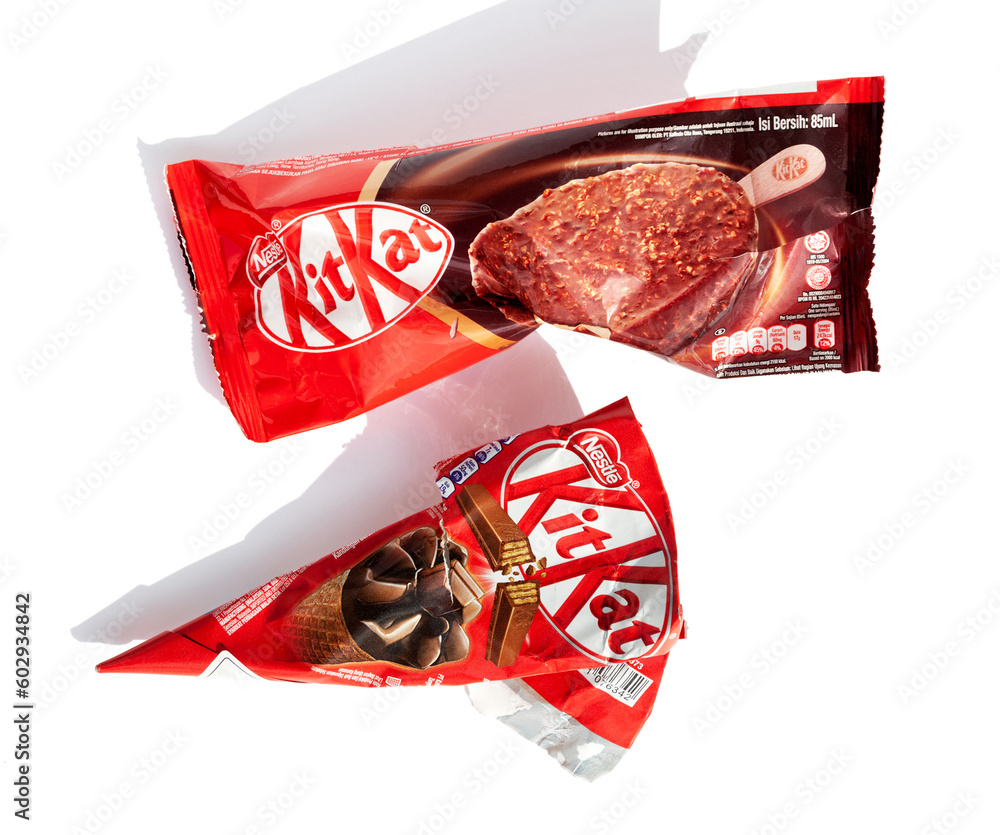 Ho Chi Minh City, Vietnam - May 10, 2023: 2 different types of KitKat ...