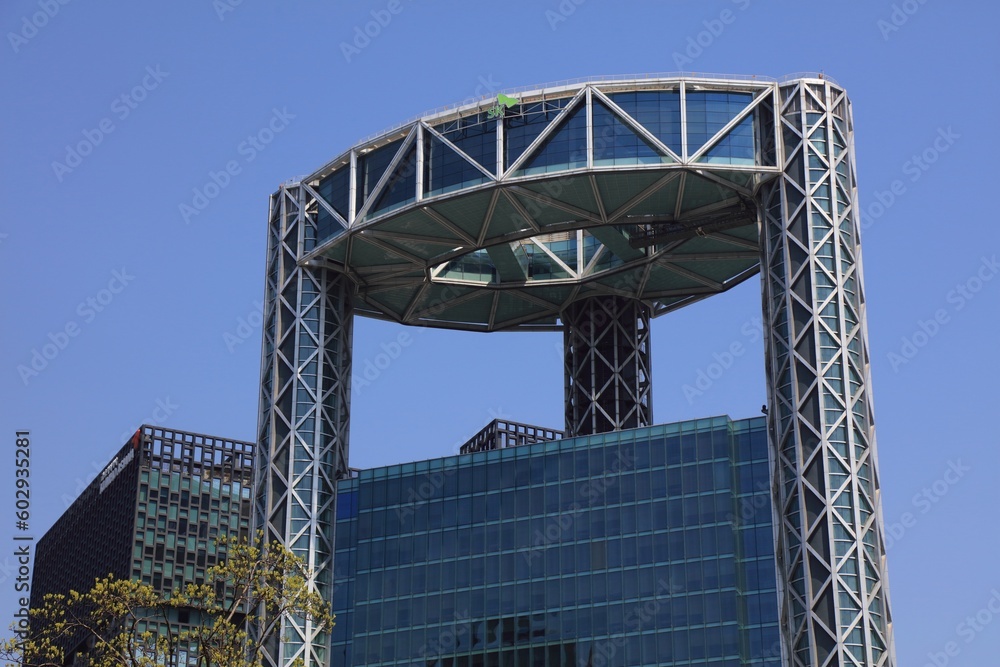 SEOUL, SOUTH KOREA - APRIL 9, 2023: Jongno Tower office building in ...