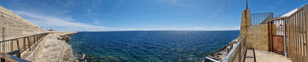Pier A" or "Pier A Terminal." It is a prominent feature of the port ...