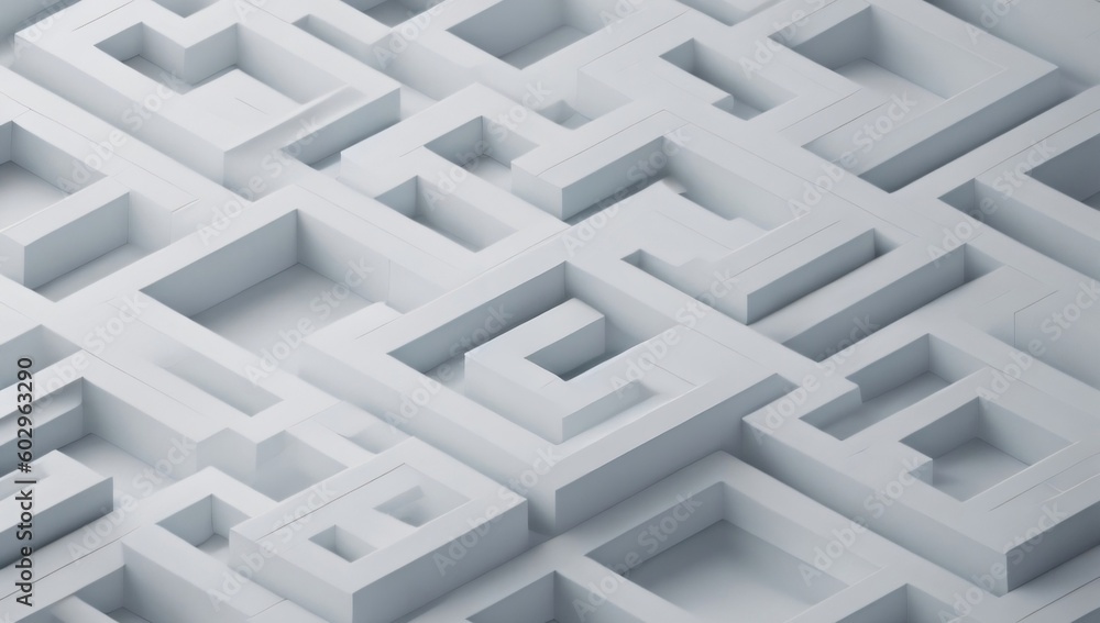 3d Offset White Cube Block Pattern As Background Wallpaper Beautiful Background Wallpaper