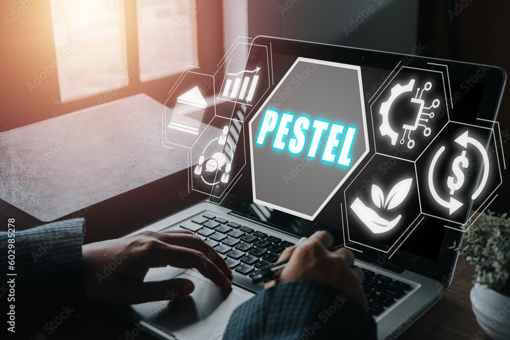 PESTEL analysis concept, political, economic, socio-cultural ...