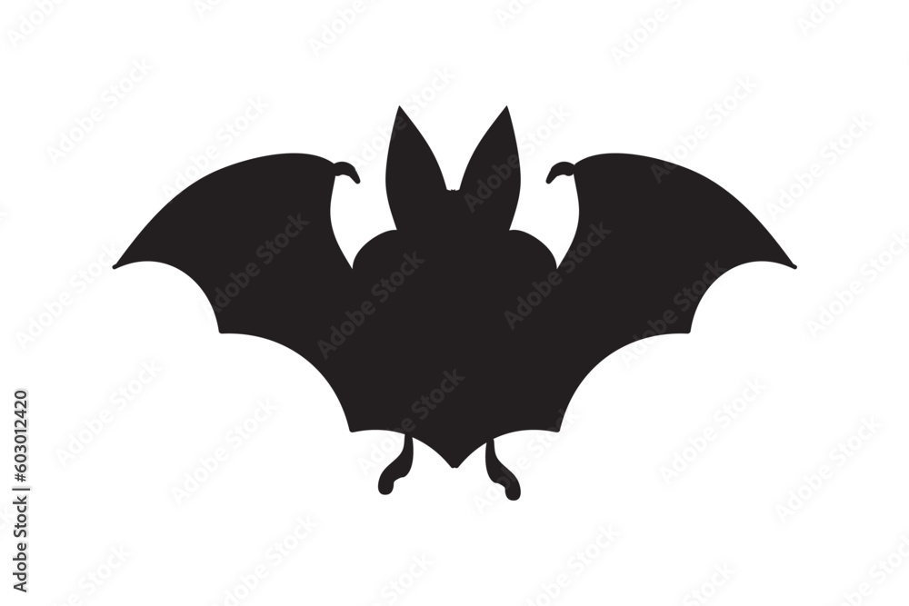 Bat Clipart, Bat Cricut SVG, Bat cut file SVG, Bat monogram SVG, Bat ...