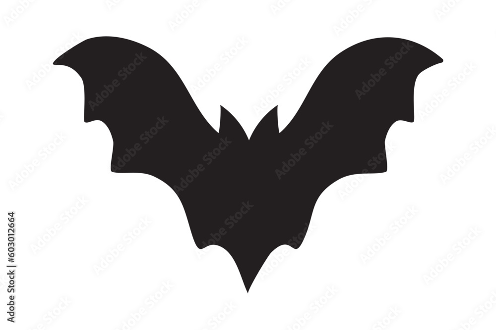 Bat Clipart, Bat Cricut SVG, Bat cut file SVG, Bat monogram SVG, Bat ...
