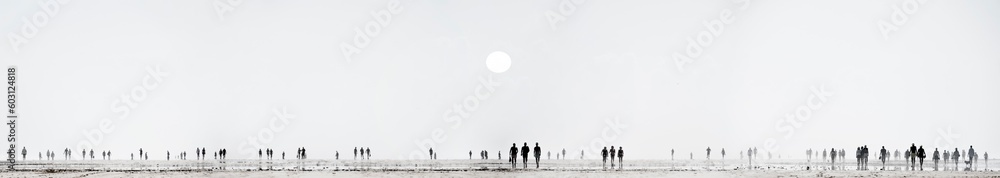 Human silhouettes Stock Photo | Adobe Stock