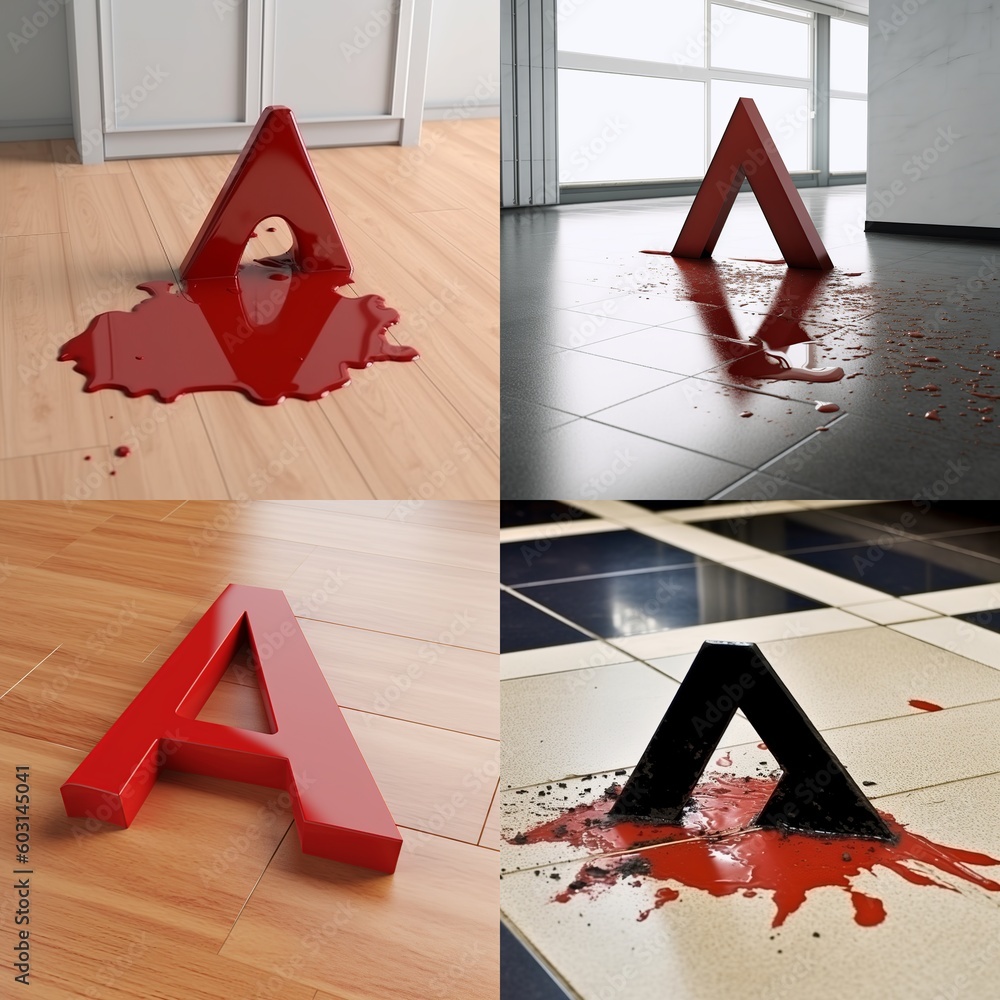 alphabet, letter, font, a, blood, bloody, death, text, 3d, symbol ...