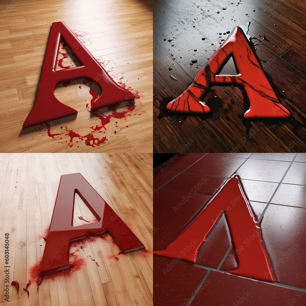 alphabet, letter, font, a, blood, bloody, death, text, 3d, symbol ...