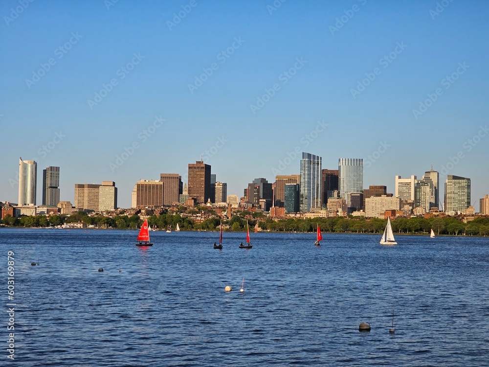 The Charles River is a picturesque waterway in Boston, known for its ...