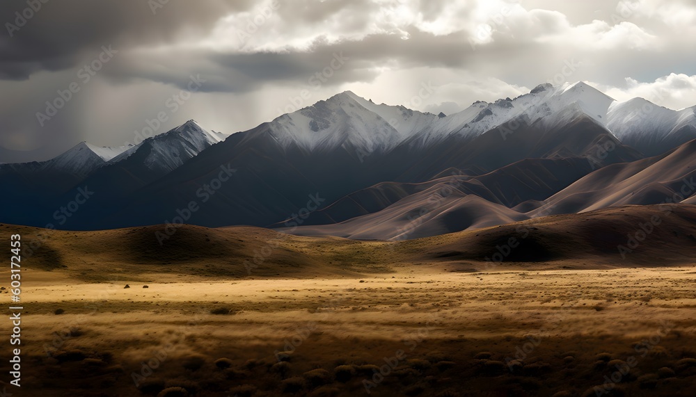 Discover the Divine Beauty of a Stunning Mountain Vista: A Panoramic ...