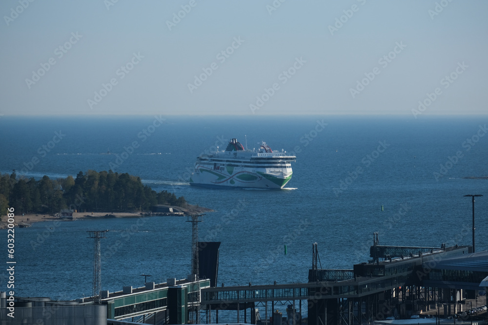 Passenger pax cargo car roro ro-ro ferry pax boat vessel Megastar ...