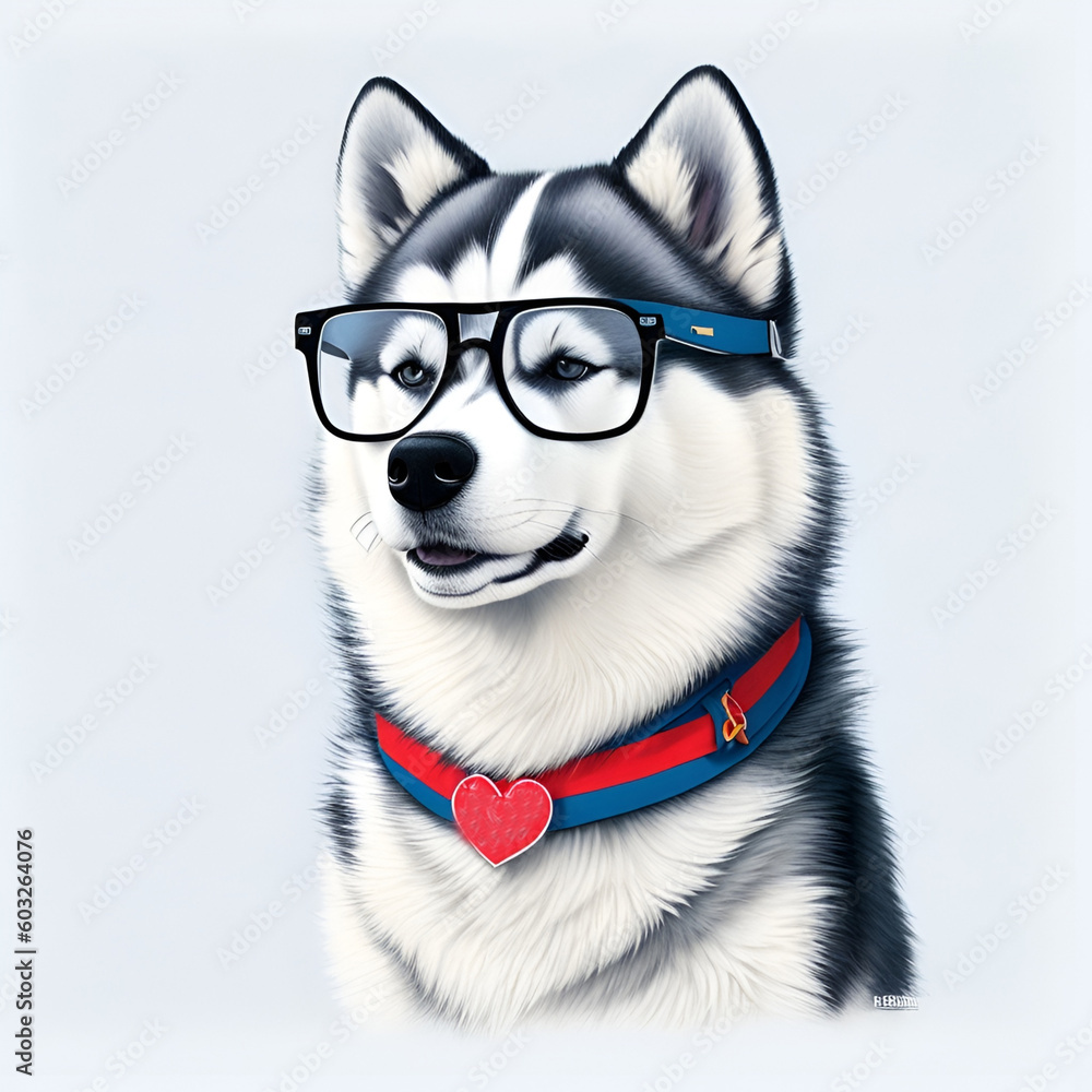 artificial intelligence generated cartoon image of a couple different ...