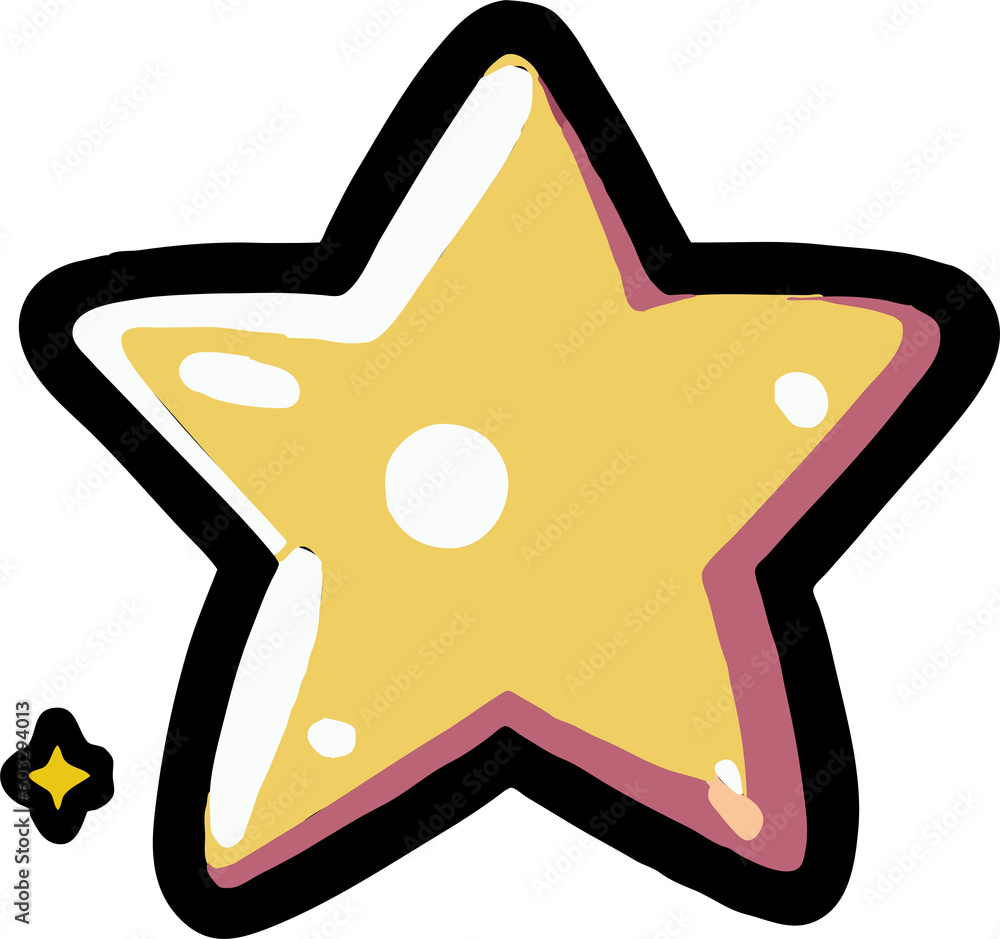 star stickers png graphic clipart design ilustração do Stock | Adobe Stock