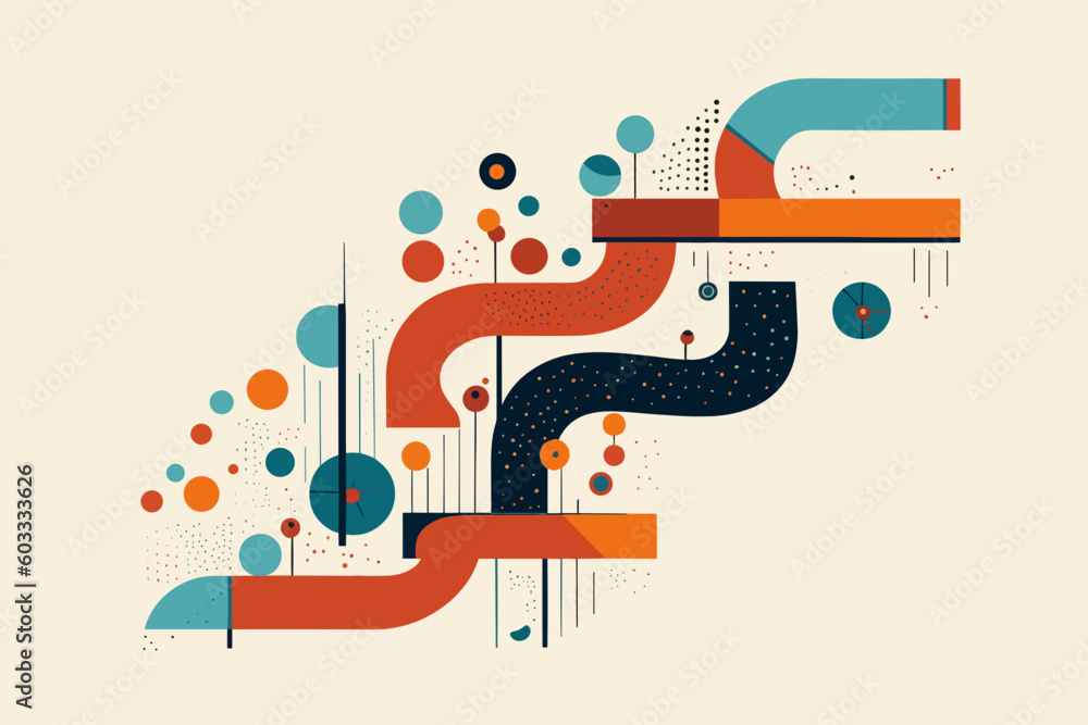 Doodle inspired Slide, cartoon sticker, sketch, vector, Illustration ...