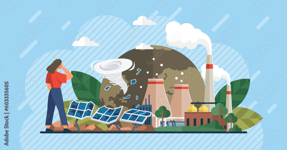 Global warming and the fragility of nature. Climate change and global ...