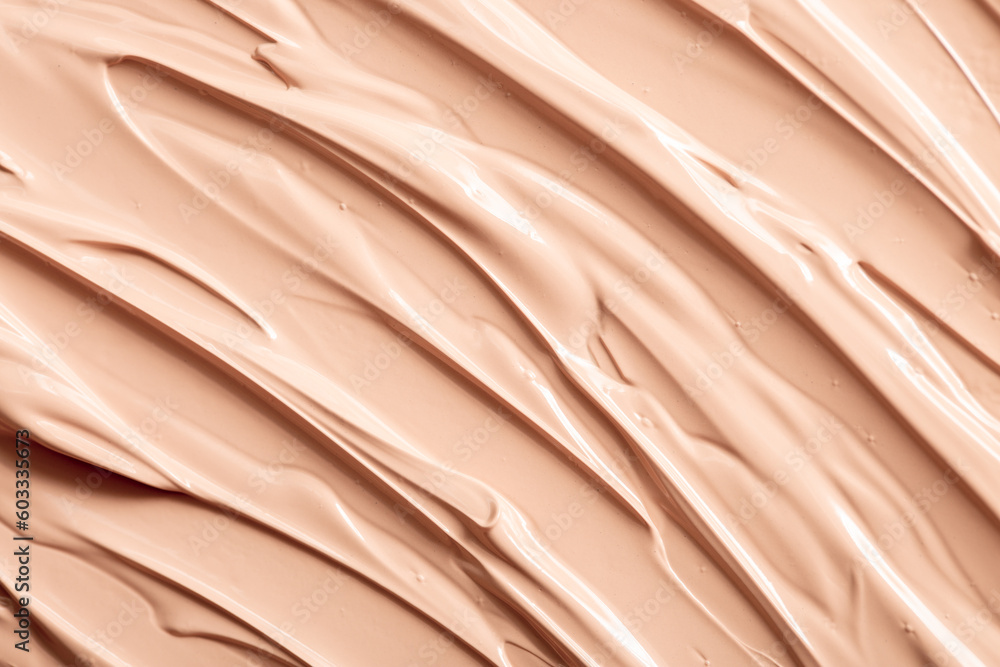 The base of the foundation is smeared as a sample background close-up ...