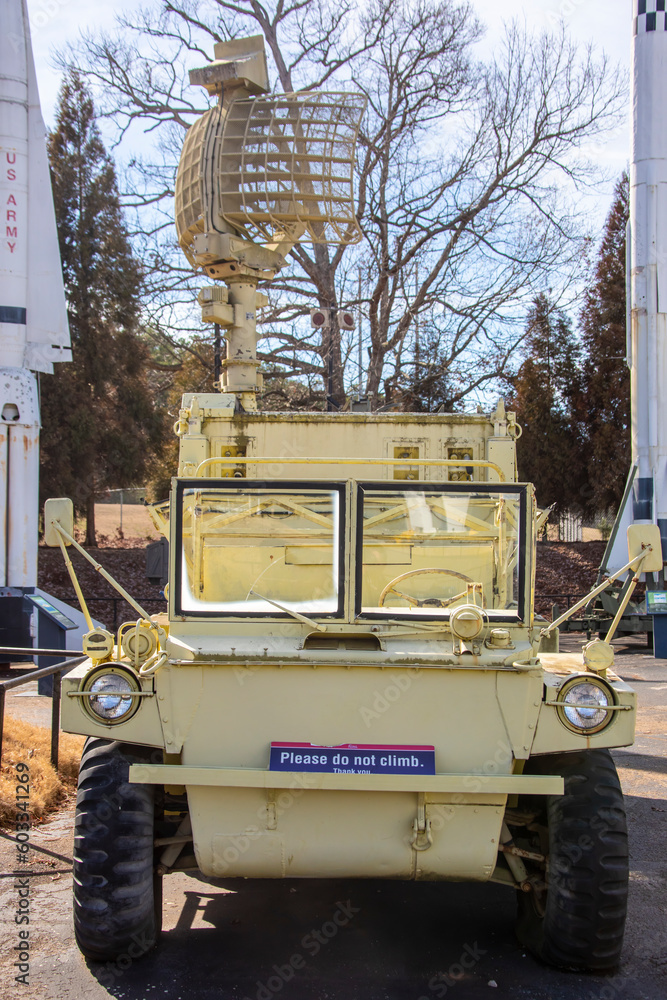 Huntsville USA 10th Feb 2023: the AN MPQ-49 Forward Area Alerting Radar ...
