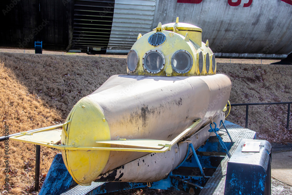 Huntsville USA 10th Feb 2023: Missile Recovery Submarine Perry PC-3A1 ...